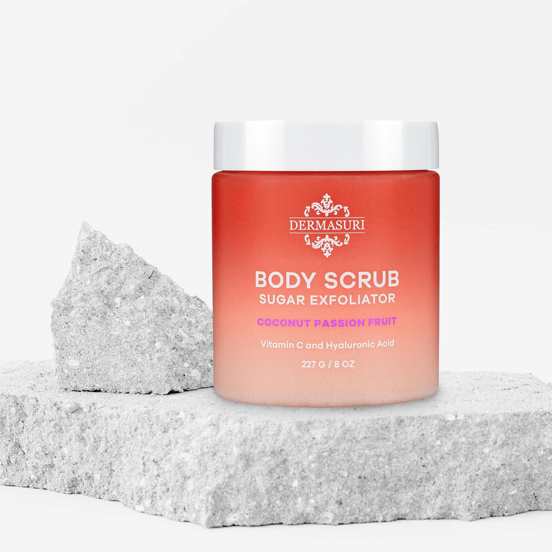 Sugar Body Scrub for Dry Skin – Gentle Exfoliating Body Polish | Dermasuri